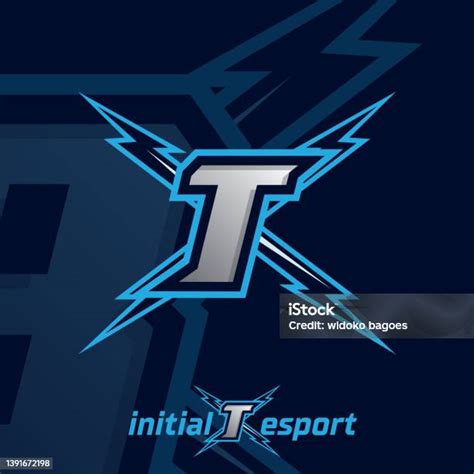 초기 T 편지 Esport 로고 일러스트레이션 Esport 마스코트 게이머 팀 작업 디자인 스트리머 로고 방패에 대한 스톡 벡터 아트 및 기타 이미지 Istock