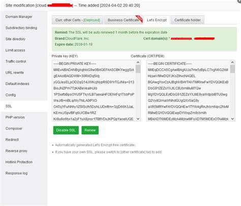Cloudflare Origin Certificate Neterrcertauthorityinvalid Aapanel Free Hosting Control