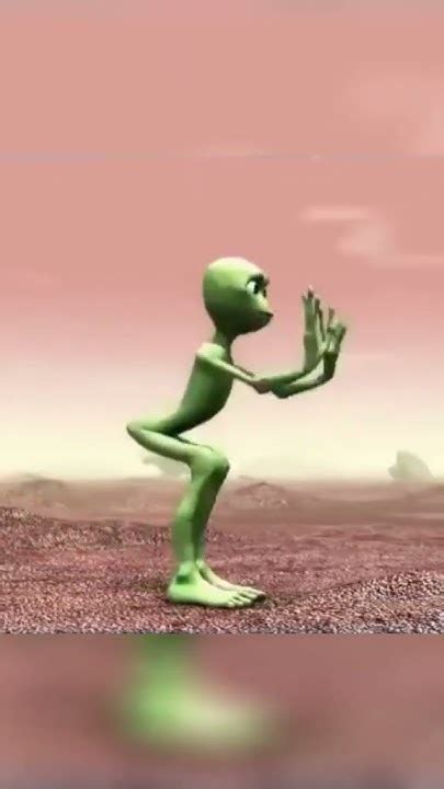 Зеленый Человечек Танцует Shorts Youtube