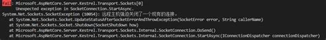 Unhandled Exception Systemaggregateexception One Or More Errors