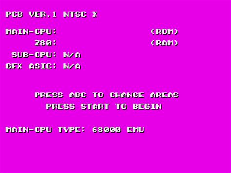 Test Cpu Speed Genesis Homebrew Romhack Plaza