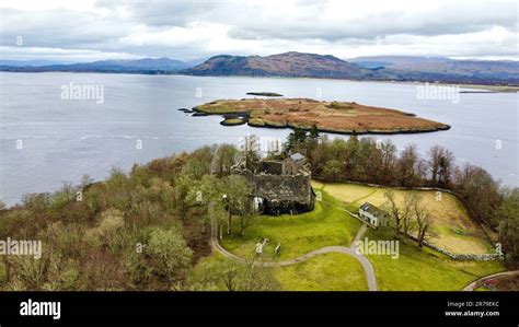 The Stunning Dunstaffnage Castle In Oban Scotland One Of The Country