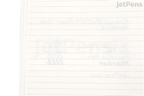 Kokuyo Reeden Reed Note Notebook A5 6 Mm Rule Jetpens