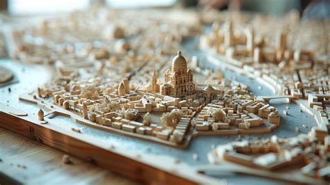 Urban Planner Designing Cityscapes With Sustainable Models The Planners