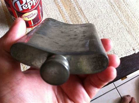 Expanding A Squashed Hip Flask Salvaging One MacGyver Style