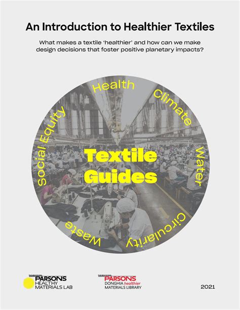 An Introduction To Healthier Textiles By Healthy Materials Lab Issuu