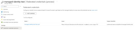 Use Azure Ad Workload Identity For Authentification Within Aks