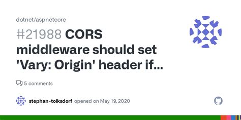 Cors Middleware Should Set Vary Origin Header If Policy Has Non