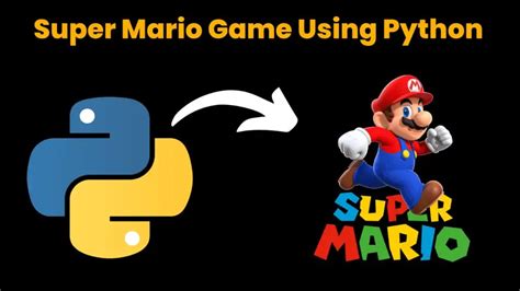 Super Mario Game Using Python With Source Code Codewithcurious