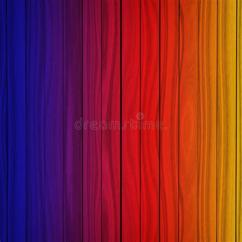 Vintage Coloful Wooden Wall Stock Illustration Illustration Of Floor Hardwood 95492585