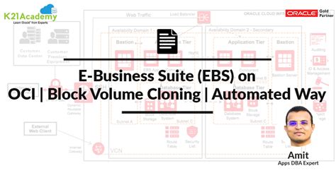 E Business Suite Ebs On Oci Block Volume Cloning