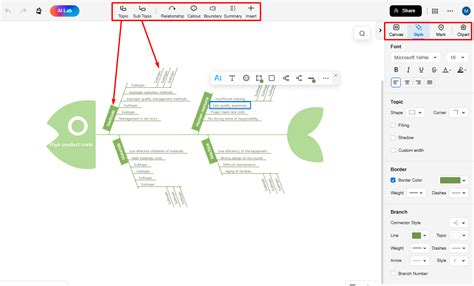 Cause And Effect Diagram Excel