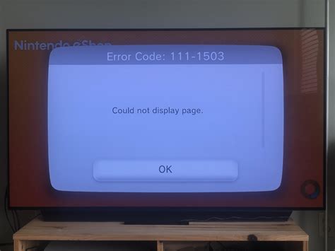 Anyone Else Getting Error Code 111 1503 When Loading The Eshop I Thought It Wasnt Closing For
