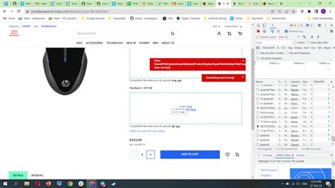 User Is Not Able To Add To Cart Product With File Filed Issue Scandipwa Scandipwa GitHub