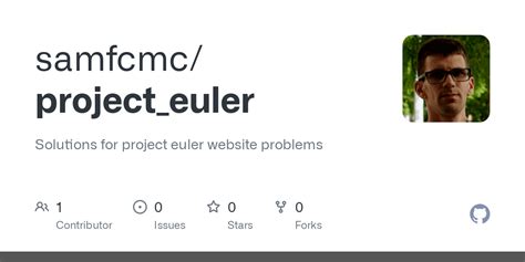 Github Samfcmcprojecteuler Solutions For Project Euler Website