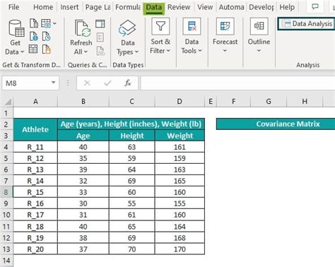 Covariance Matrix On Excel Examples How To Calculate