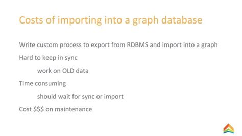 Graph Analysis Over Relational Database Ppt