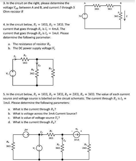 Solved For Each Circuit Below Please Find The Equivalent Chegg