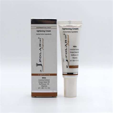 کرم ضد لک و روشن کننده گیاهی جی پولار داروخانه اکسین