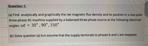 solved question 1 a find analytically and graphically the