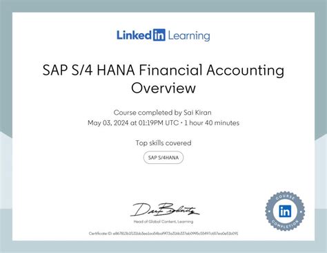 Sai Kiran On Linkedin Linkedinlearning Newlearning Updatedskill Sap
