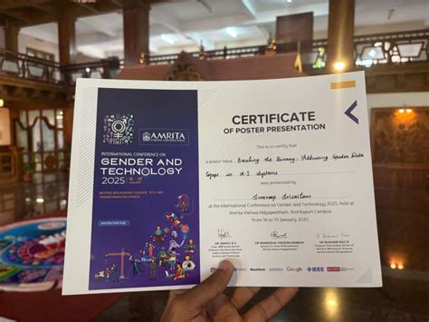 I Had The Incredible Opportunity To Present My Paper Titled Breaking The Binary Addressing