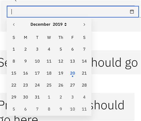 Change The Width Of A DatePicker Component Issue Carbon Design System Carbon GitHub