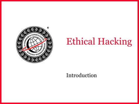Certifieced Ethical Hacker Course Old An Pdf Information And Network Security Computing