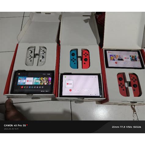 Jual Nintendo Switch Oled 3bot Dat0 Permanent Shopee Indonesia