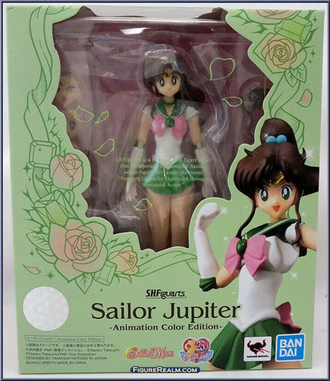 Sailor Jupiter Animation Color Edition Sailor Moon Basic Series Bandai Action Figure