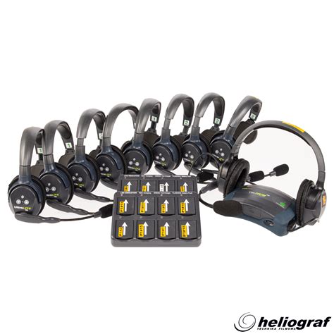 Eartec Intercom Set Heliograf Technika Filmowa
