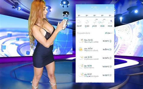 Winter Steph Wtf The Weather Girl Is Fucked By A Fan Live On Air Faphouse