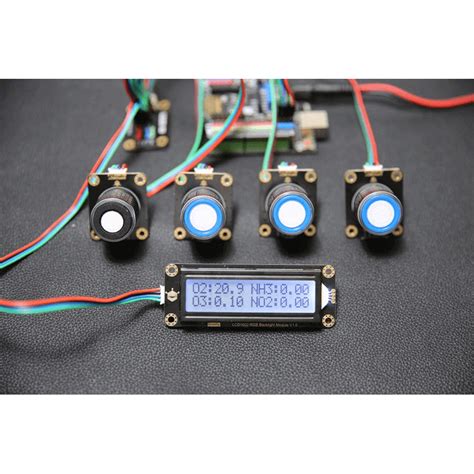 Gravity No2 Nitrogen Dioxide Sensor I2c Uart Factory Calibrated