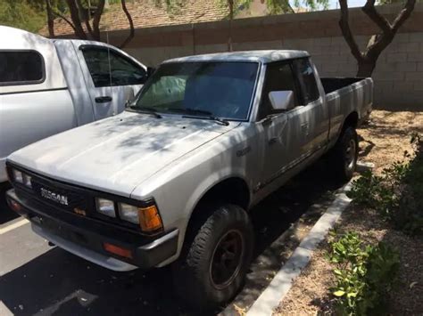 1985 Nissan Datsun 720 Pickup Truck 4x4 Kingcab Xtracab 174k Miles A C