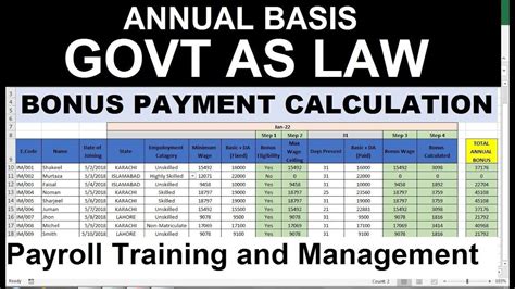 how to calculate bonus on salary in excel calculator excel formula