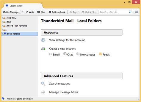 Email Setup Thunderbird Word Web Design