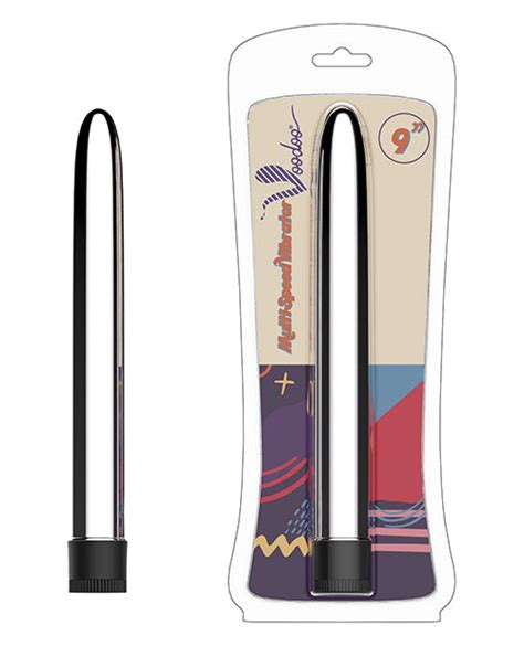 Voodoo 9 Multi Speed Vibrator Silver Nefarious By Design