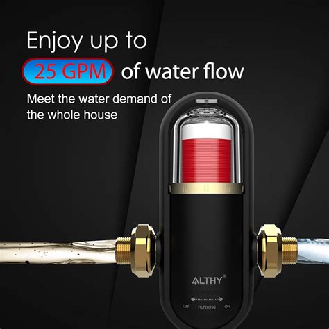 ALTHY PRE-U8 Bionic Gill + malla de acero inoxidable para toda la casa ...