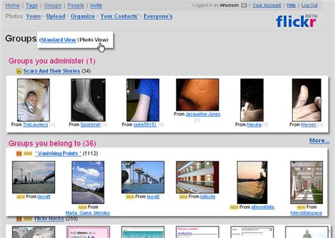Greasemonkey Flickr Group Photo View Flickr Photo Sharing