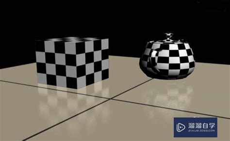 3ds Max怎么做出材质模糊反射效果？ 溜溜自学网