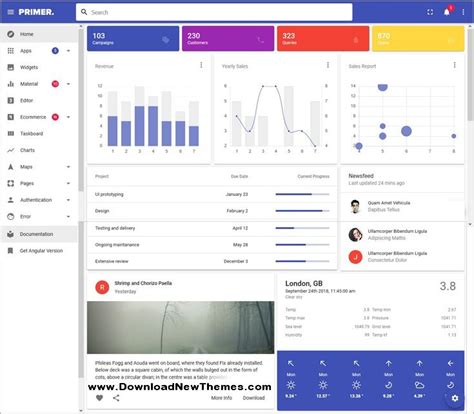 Primer React Material Design Admin Template Material Design Design Primer