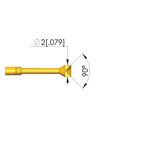 Spring Loaded Test Probe Gks A Item Ingun