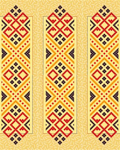 North Borneo Motive And Pattern Kadazan Dusun By Hypnohymn Ethnic