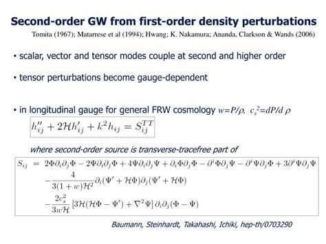 Ppt Non Linear Perturbations From Cosmological Inflation Powerpoint Presentation Id 2619026