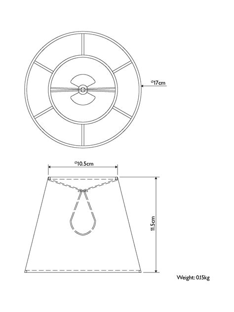 John Lewis Sophia Pleated Candle Lampshade Natural