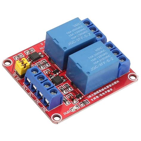 Module 2 Relais 24v 2 Canaux High Low Haut Bas Diy Remplacement
