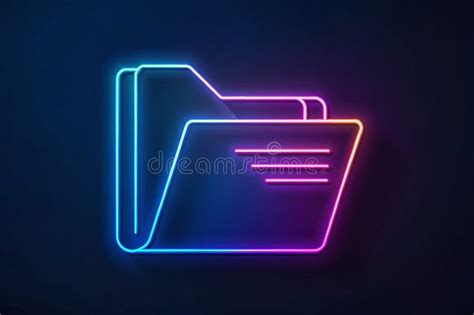Seamless Line Art Folder Illustration A Visual Guide To Document Security And File Integrity