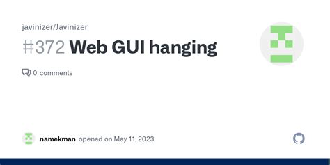 Web Gui Hanging · Issue 372 · Javinizerjavinizer · Github