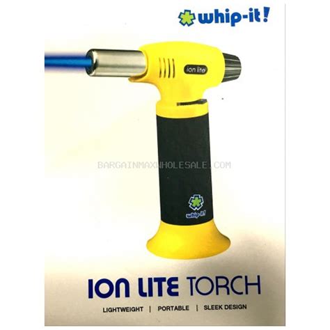 Whip It Ion Lite Torch Dark Black Bargainmax Wholesale Inc
