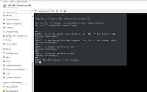 Step By Step Guide Serial Console For Azure VM REBELADMIN